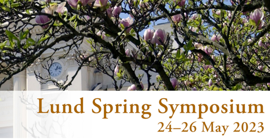 Lund Spring Symposium - Enabling Novel Therapeutic Principles - Svenska ...